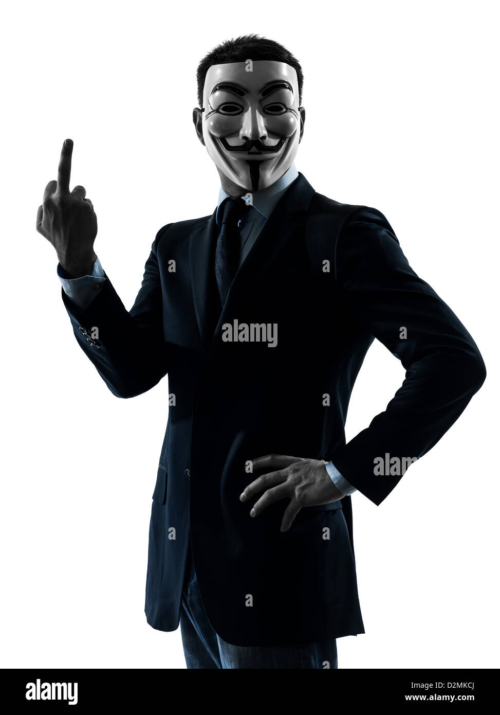 PARIS– OCTOBER 30 : one man dressed and masked as a member of Anonymous ...