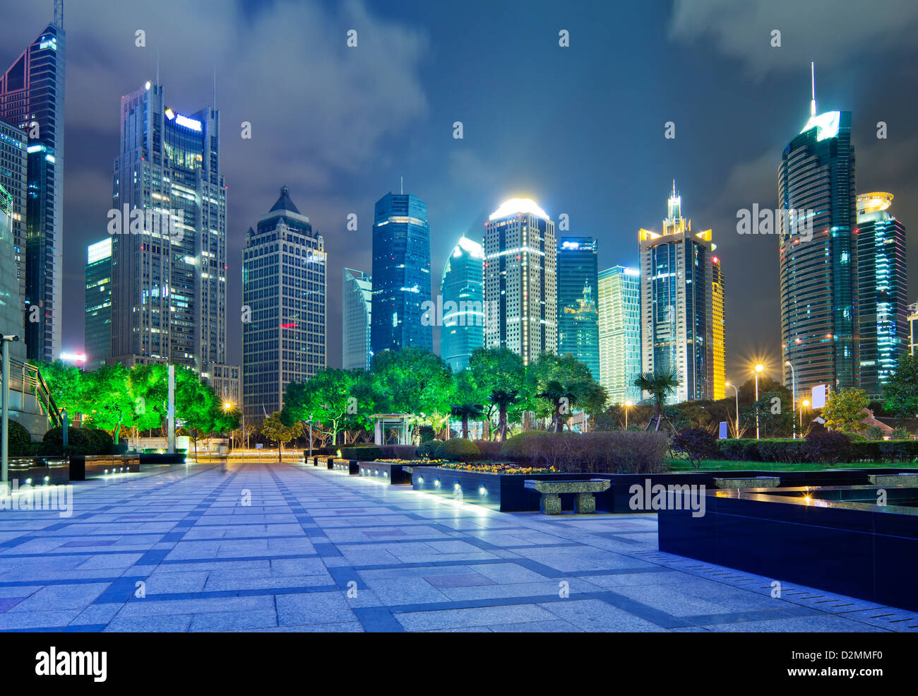 Beautiful night scene in Shanghai , China Stock Photo - Alamy