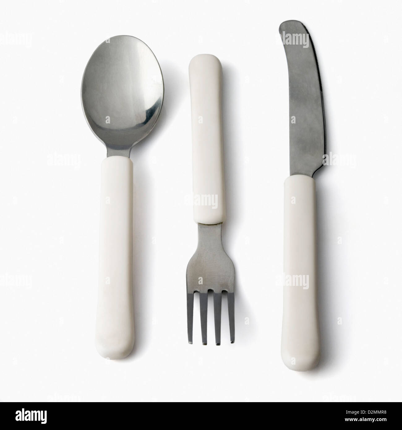 Silver cutlery set hi-res stock photography and images - Alamy