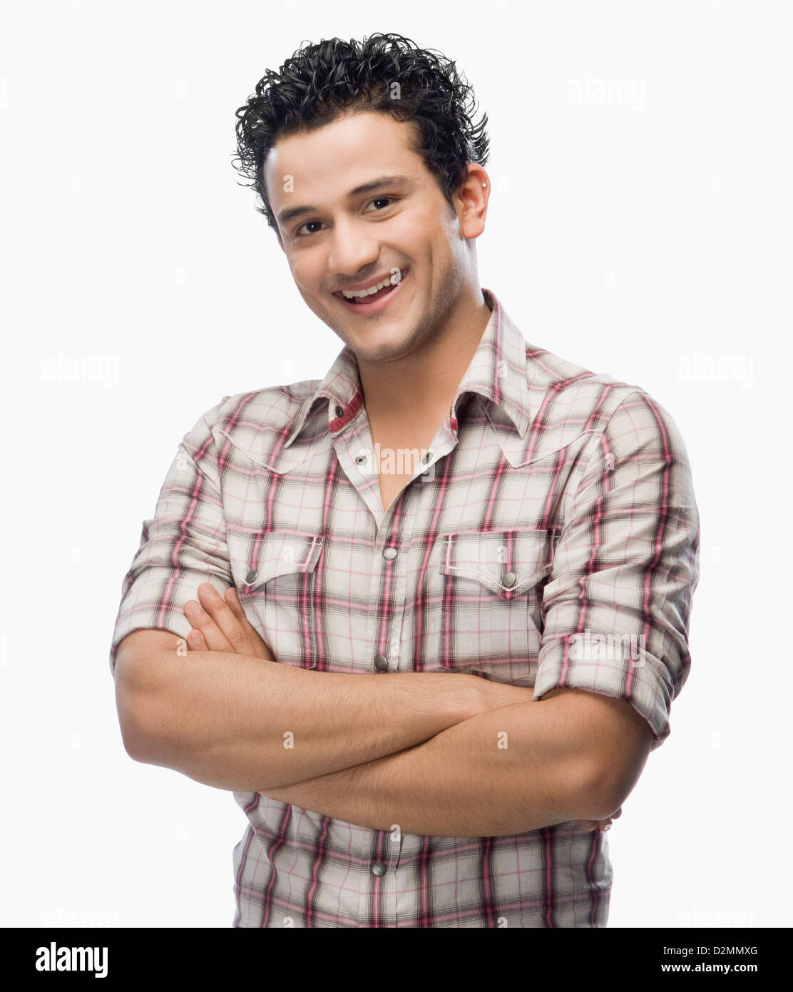 Portrait of a man smiling Stock Photo - Alamy
