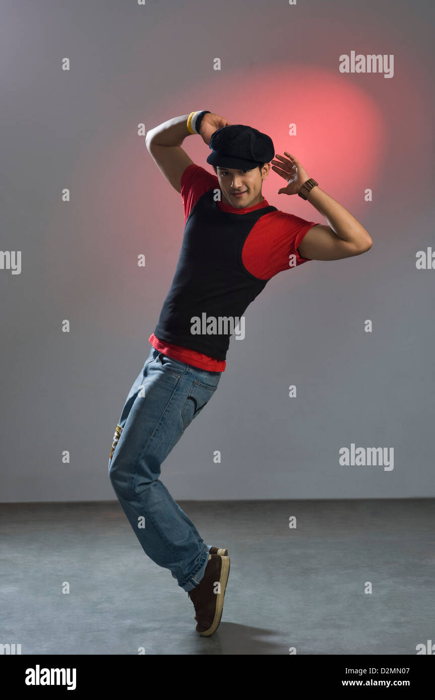 Portrait of a man posing Stock Photo - Alamy