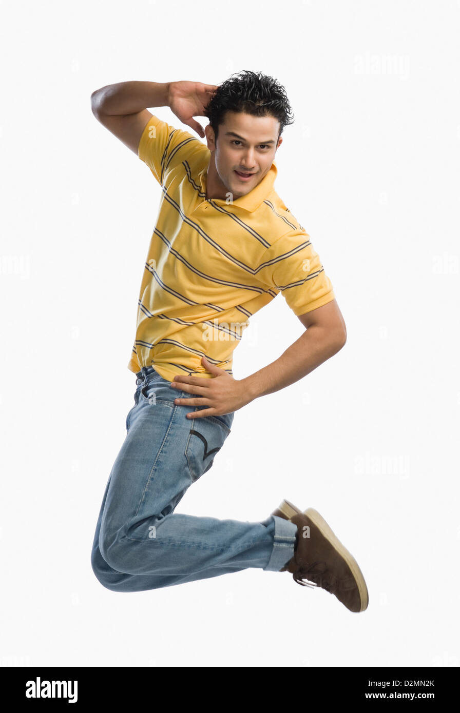 Portrait of a man posing Stock Photo - Alamy