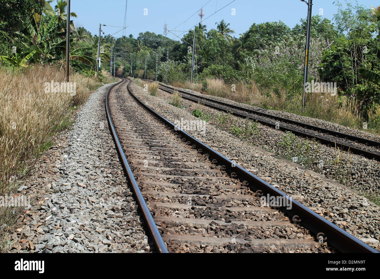 Railway track or tracks hi-res stock photography and images - Alamy