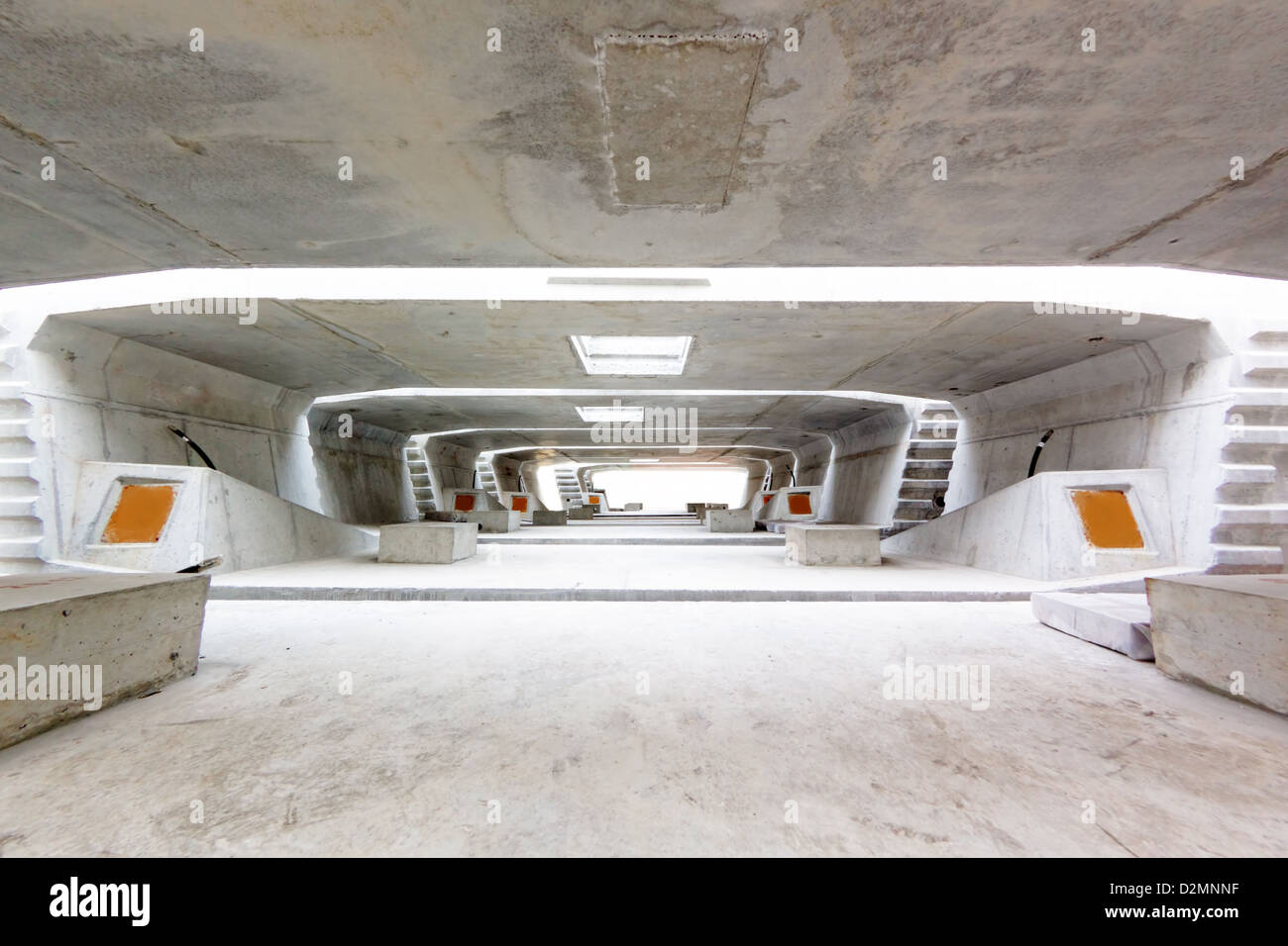 Tunnel Architecture construction Stock Photo - Alamy