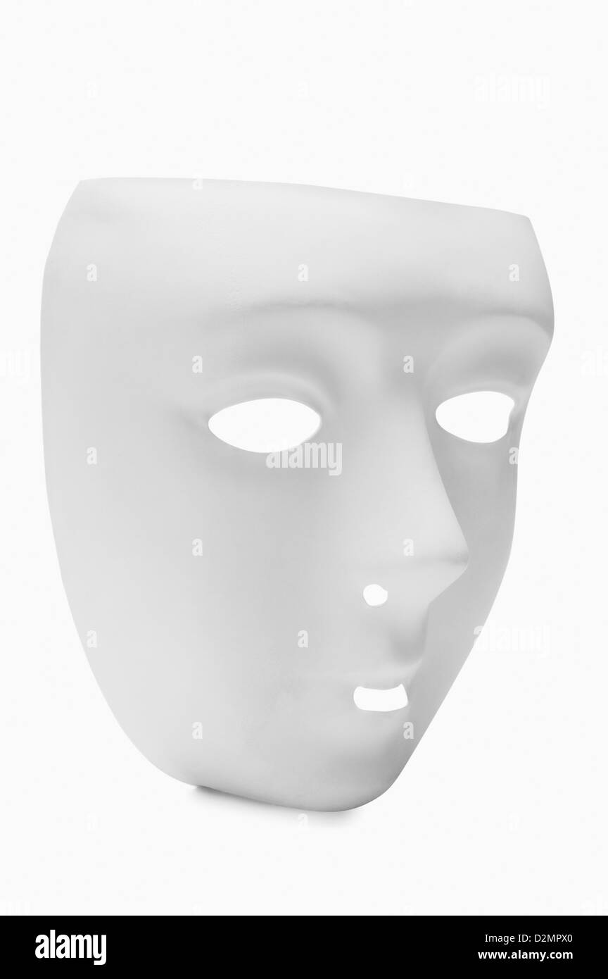 Color image white mask Black and White Stock Photos & Images - Alamy