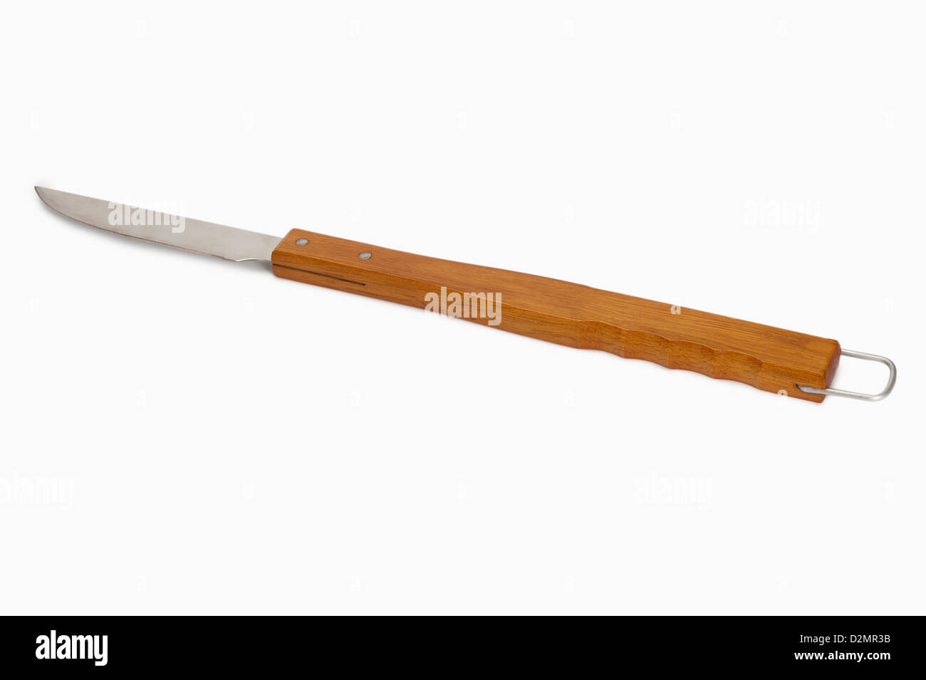 Wooden knife isolated on Cut Out Stock Images & Pictures - Alamy
