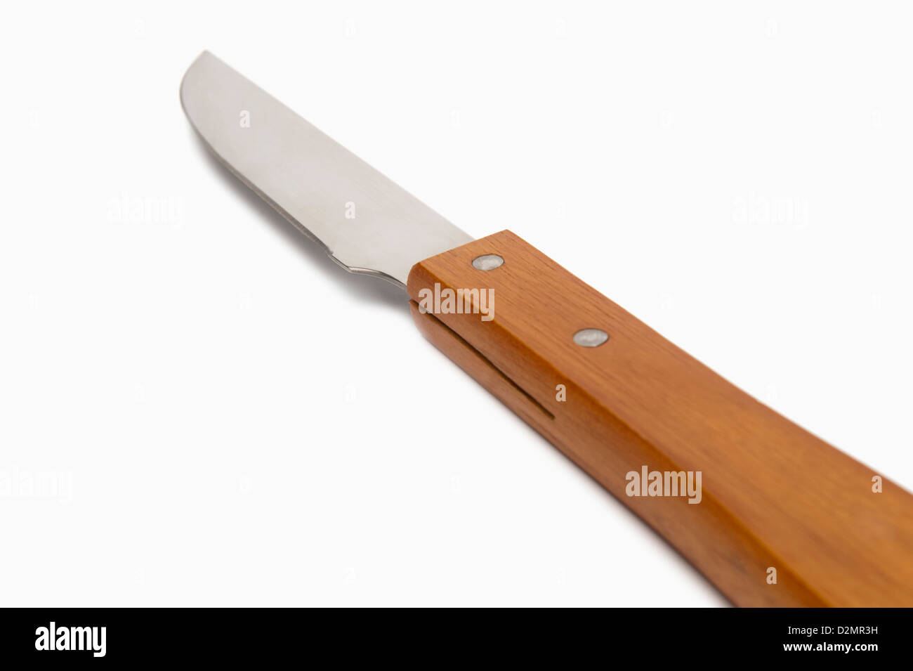Close-up of a kitchen knife Stock Photo - Alamy