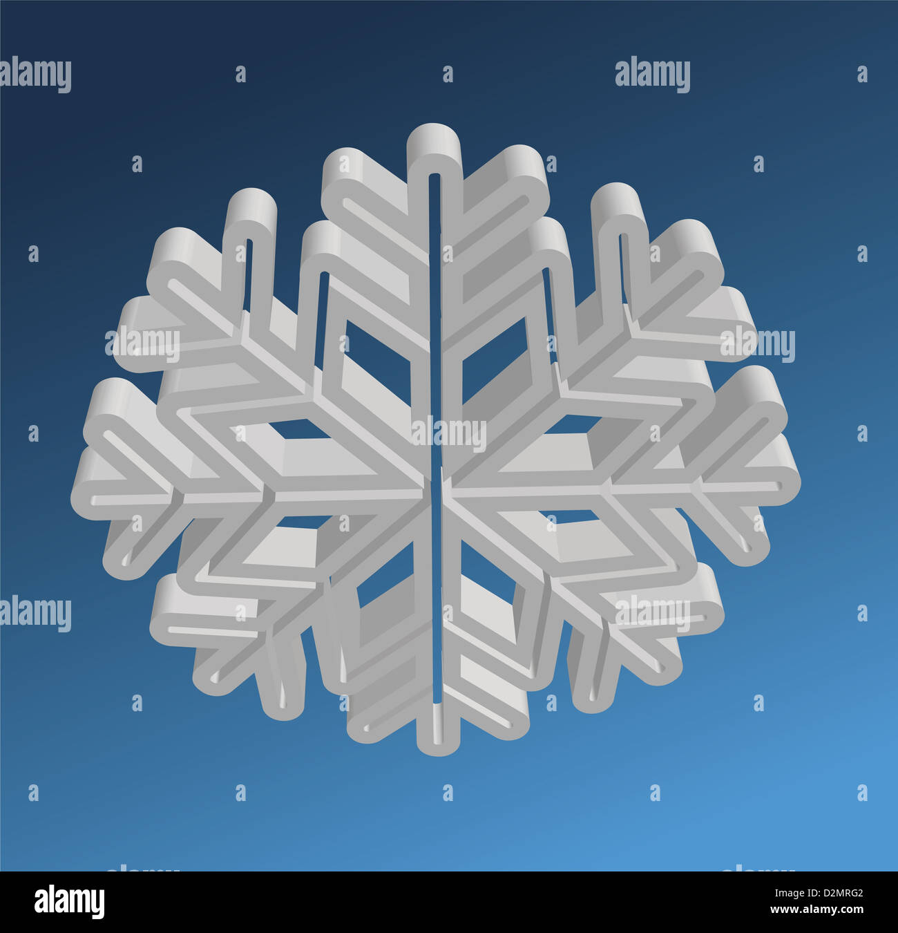 Snowflake. Element for design. Vector illustration Stock Photo - Alamy
