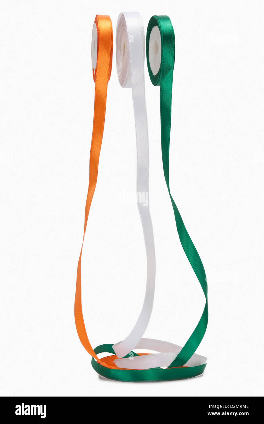 Tricolor flag india tiranga Cut Out Stock Images & Pictures - Alamy