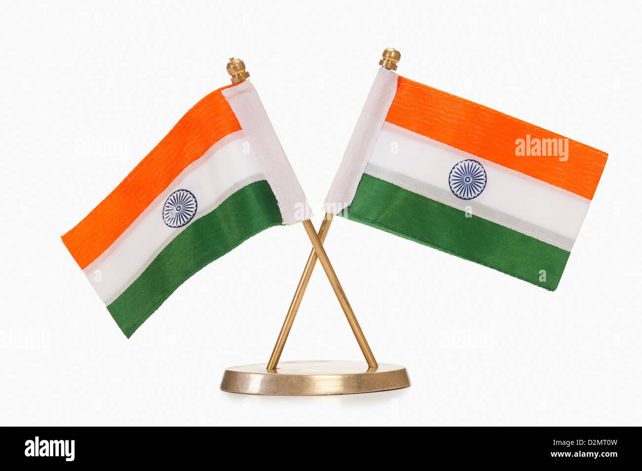 Close-up of miniature Indian flags Stock Photo - Alamy