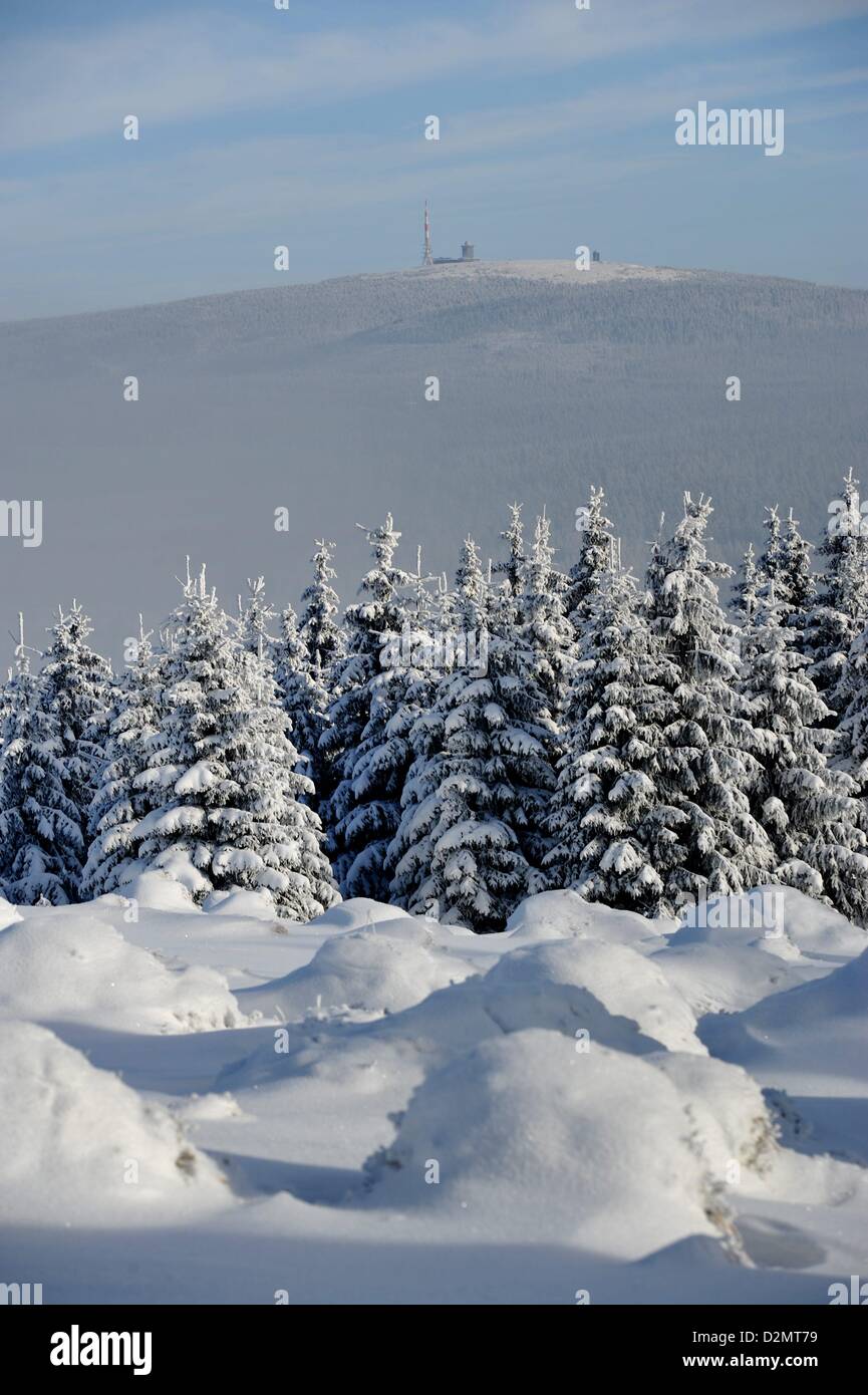 Winter in the Harz Mountains of Germany. Photo: Frank May Stock Photo ...