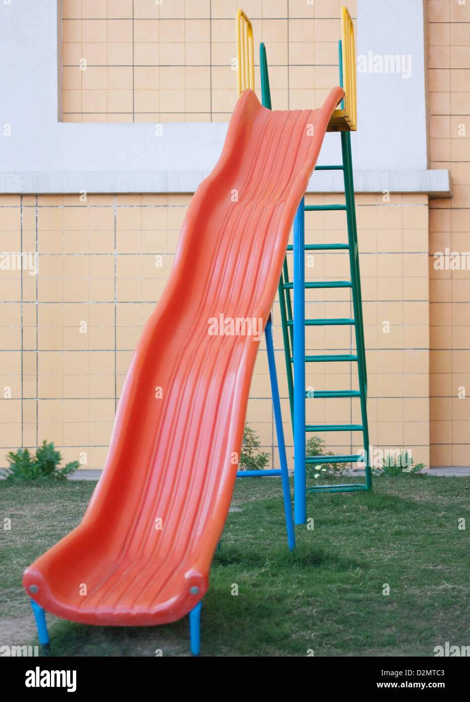 Slide in a park Stock Photo - Alamy