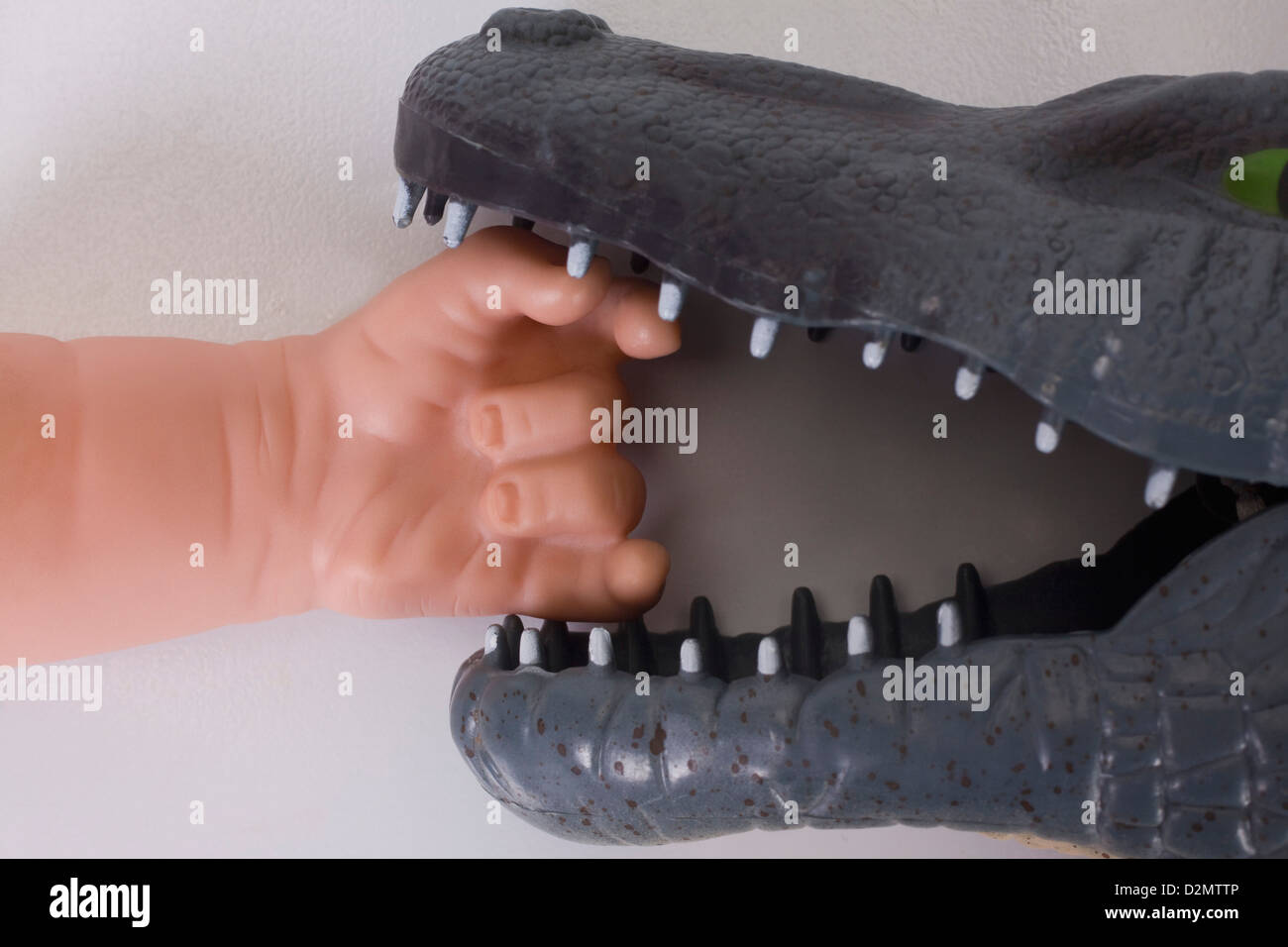 Crocodile catching hi-res stock photography and images - Alamy
