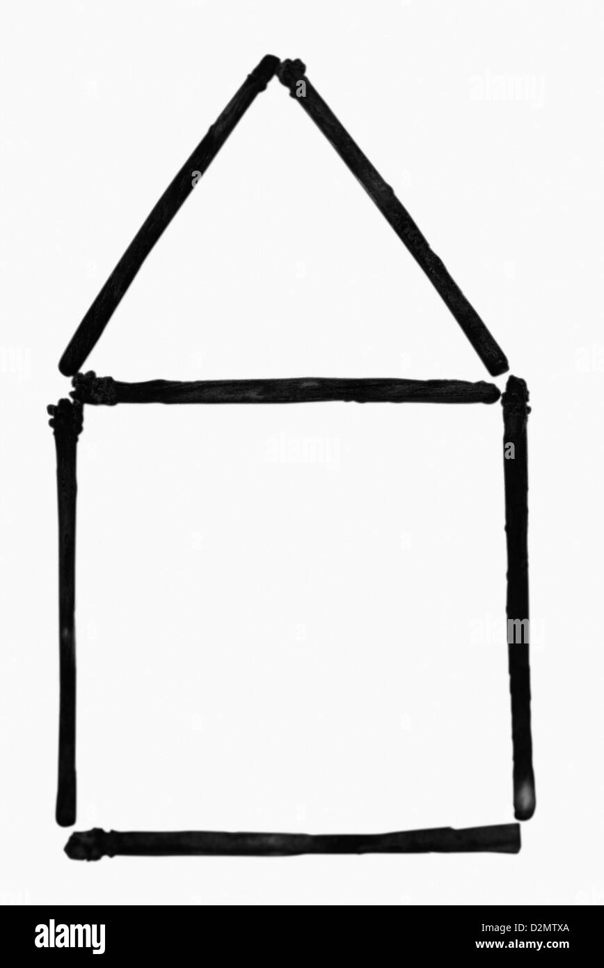 Model home Black and White Stock Photos & Images - Alamy