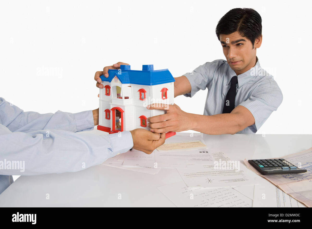 Angry young real estate agent hi-res stock photography and images - Alamy