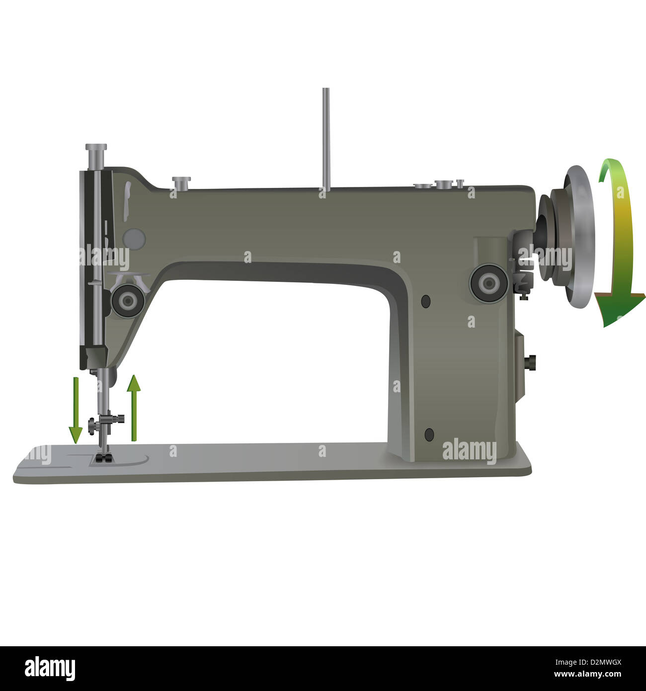 Motion spinning machine Cut Out Stock Images & Pictures - Alamy