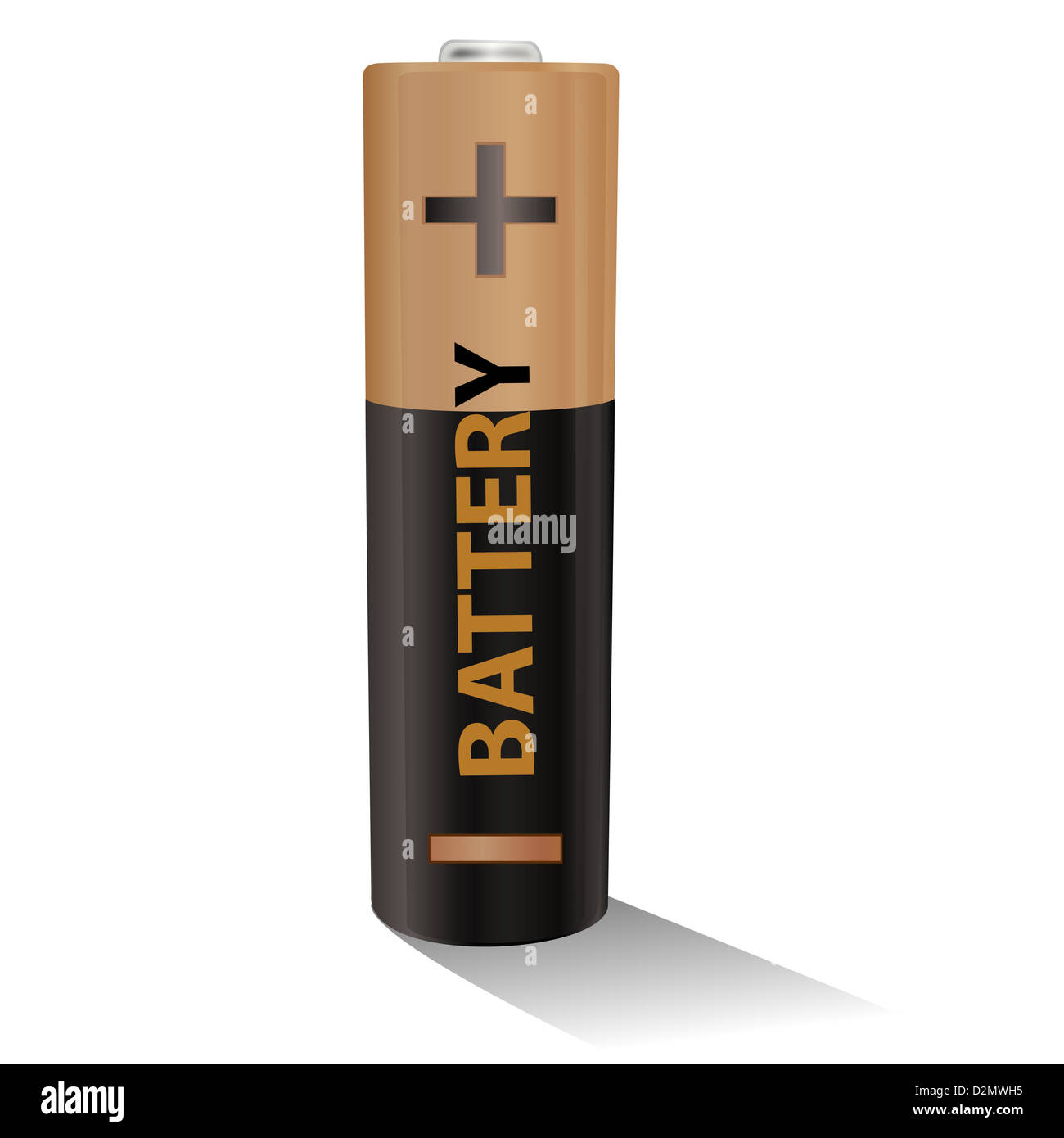 Close-up of a battery Stock Photo - Alamy