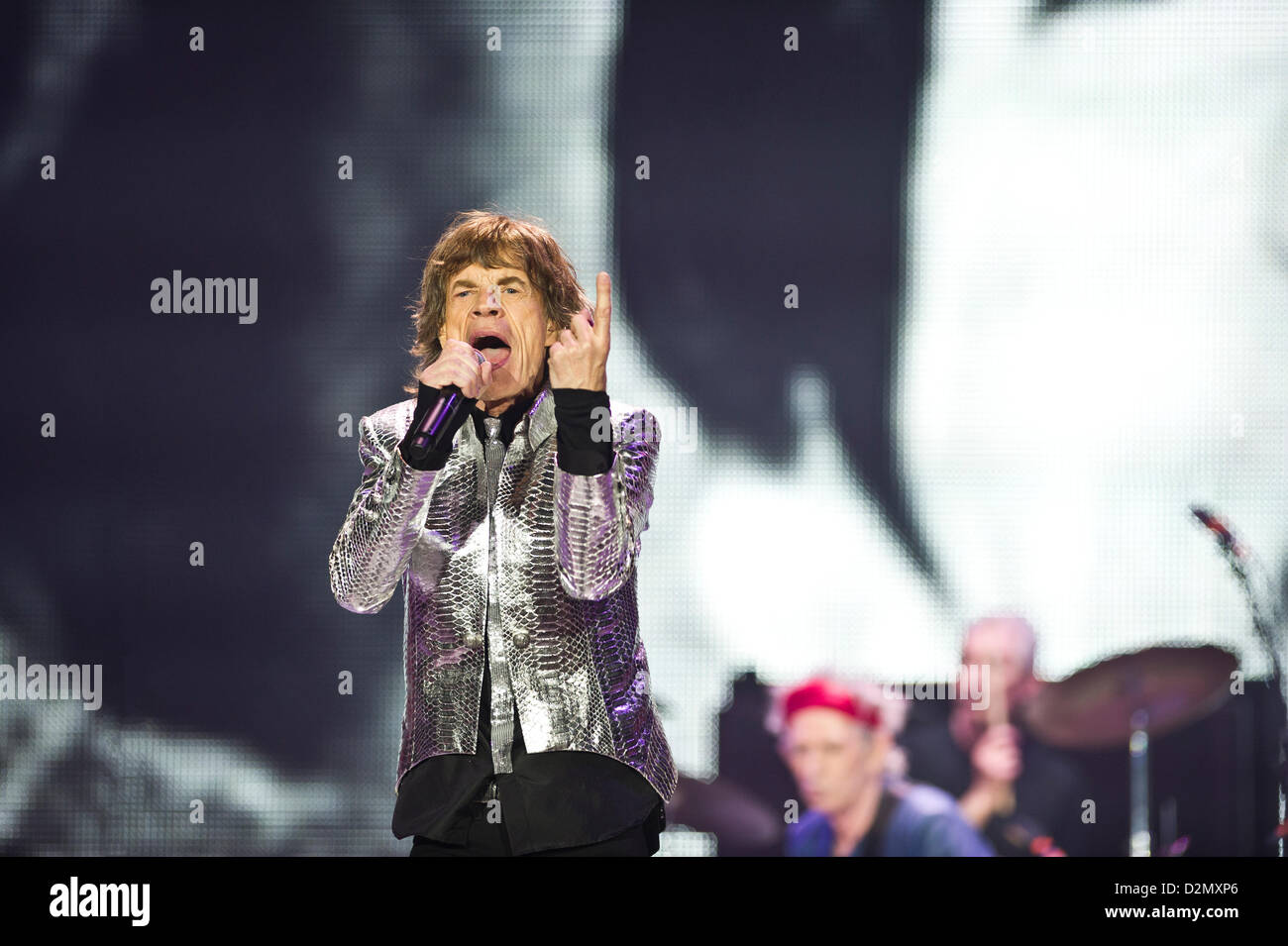 The Rolling Stones performing at the O2 in London, United Kingdom on 29 ...
