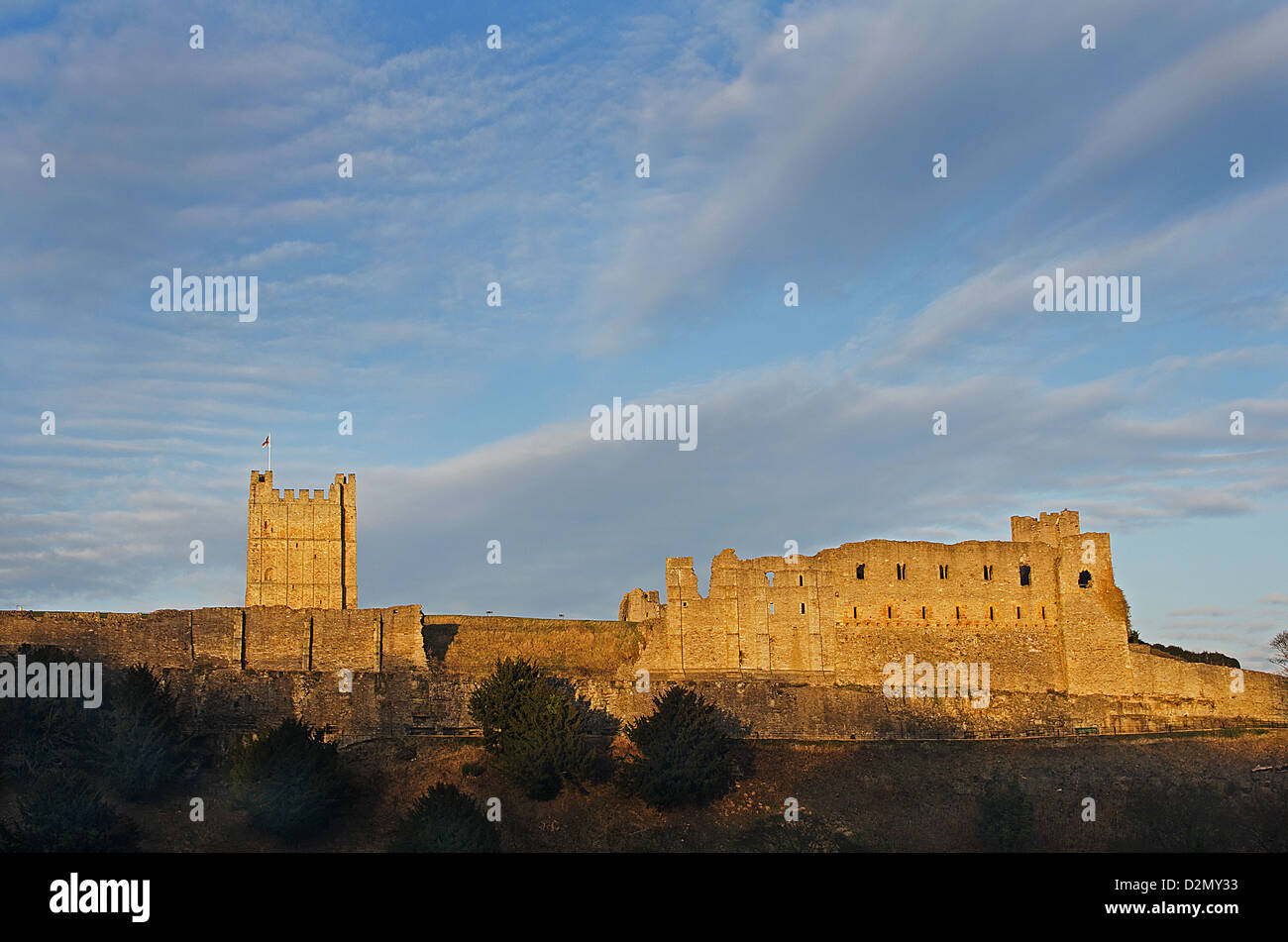 Richmond castle in North Yorkshire Stock Photo - Alamy