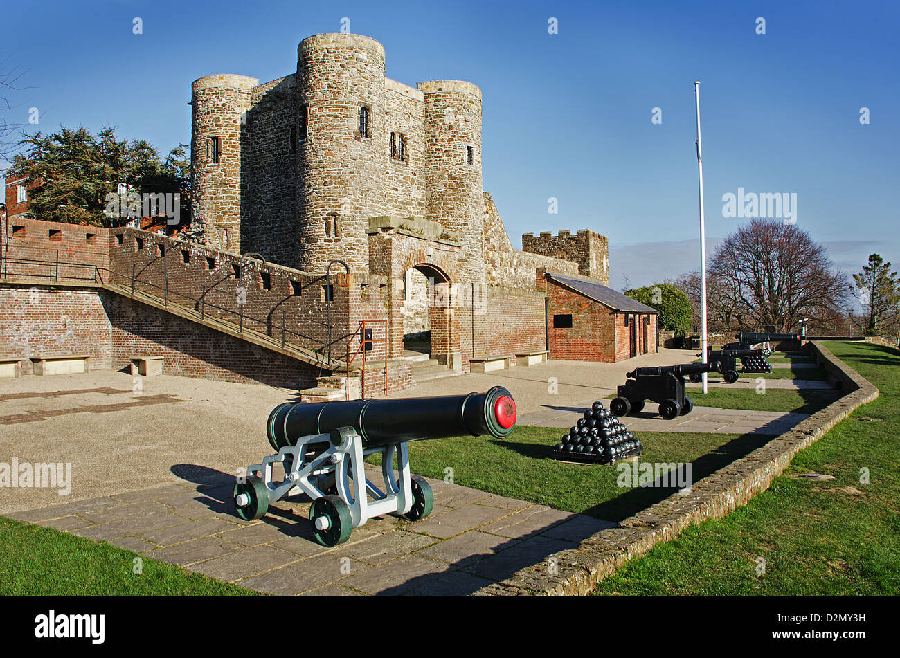 Rye castle in East Sussex Stock Photo - Alamy