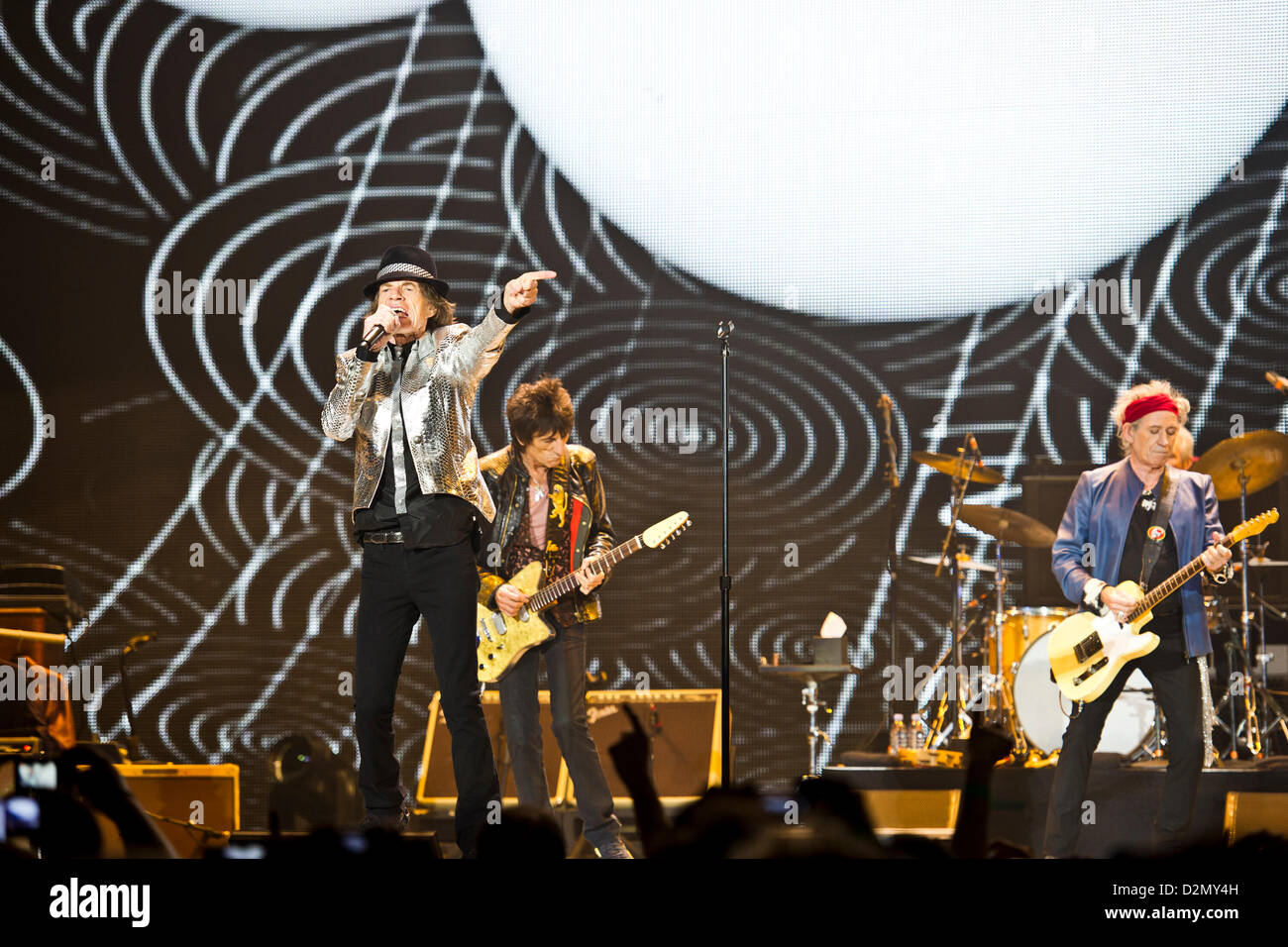 The Rolling Stones performing at the O2 in London, United Kingdom on 29 ...