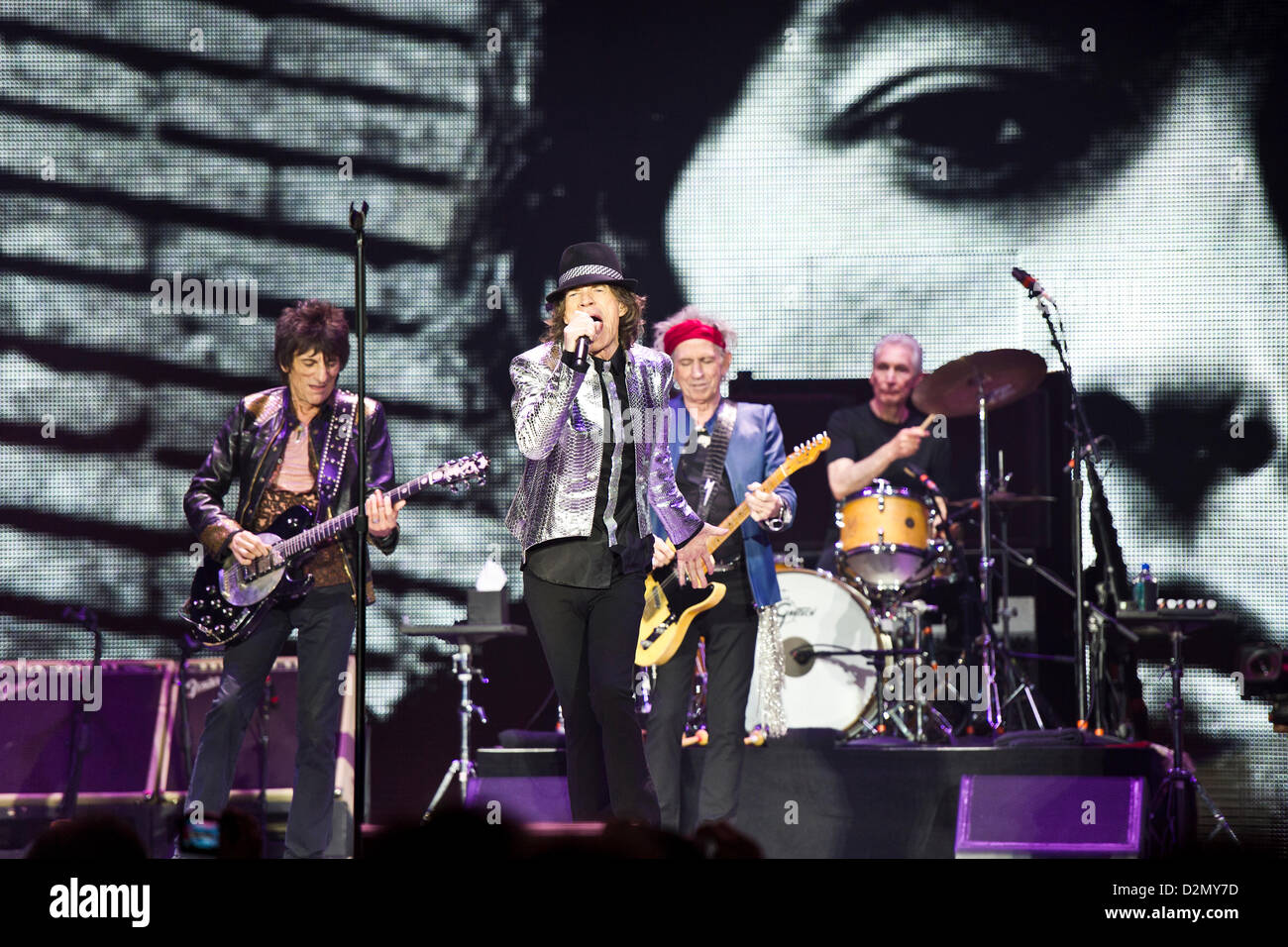 The Rolling Stones performing at the O2 in London, United Kingdom on 29 ...