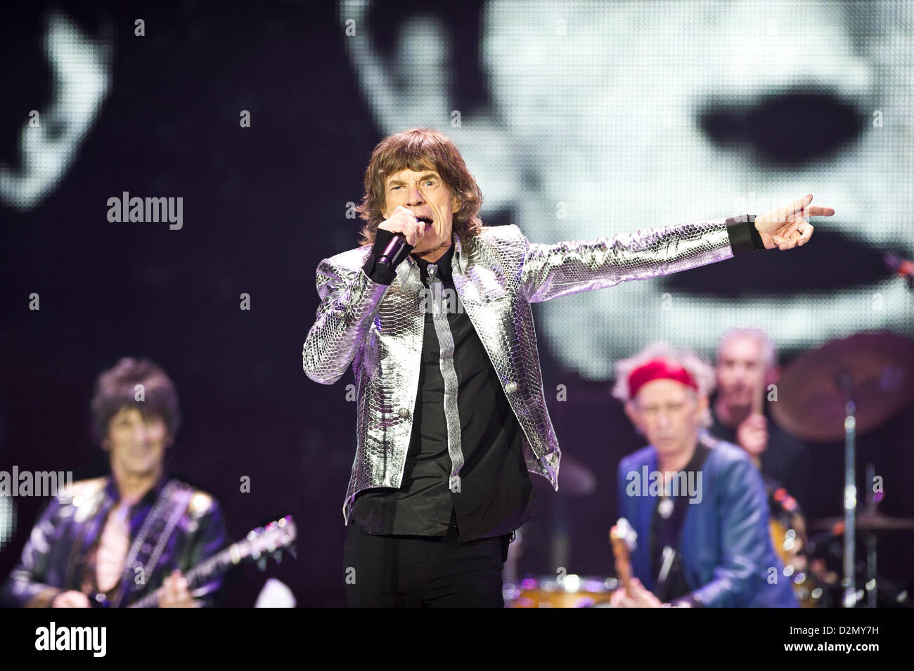 The Rolling Stones performing at the O2 in London, United Kingdom on 29 ...