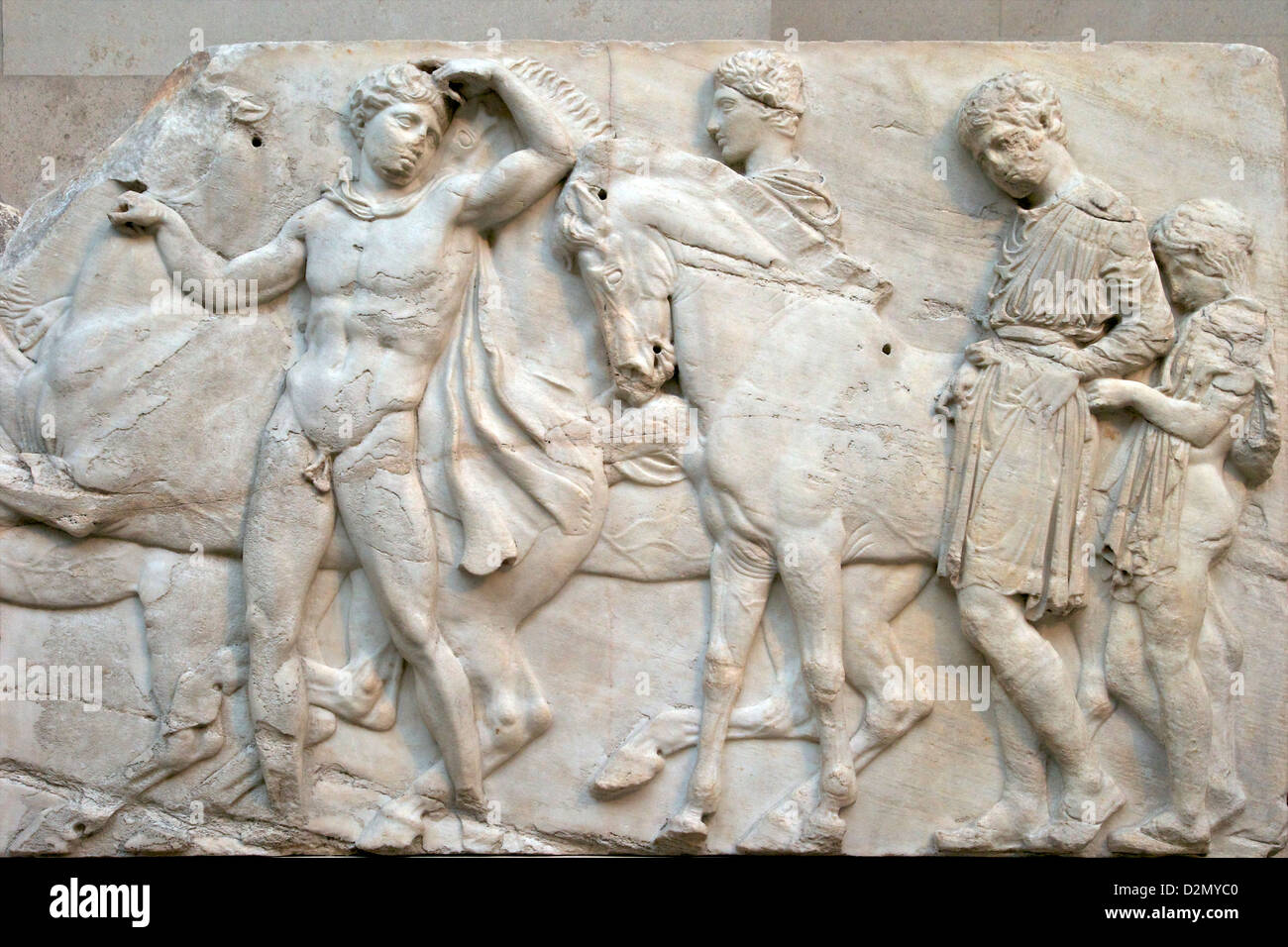 Parthenon marbles frieze hi-res stock photography and images - Alamy
