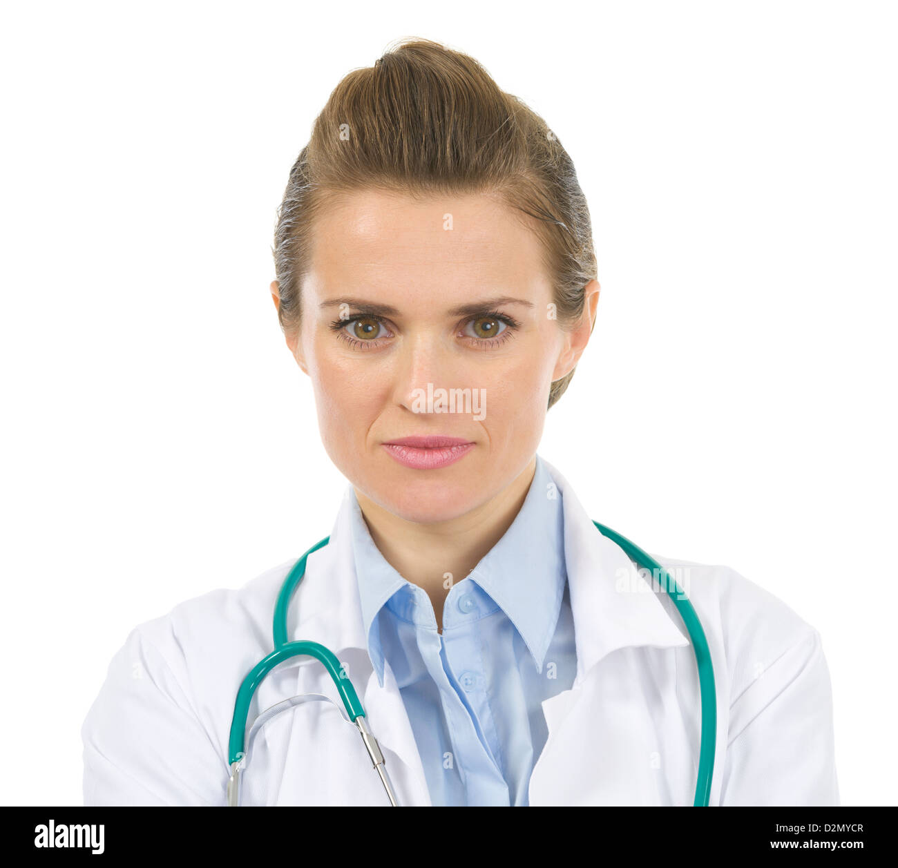 Portrait of medical doctor woman Stock Photo - Alamy