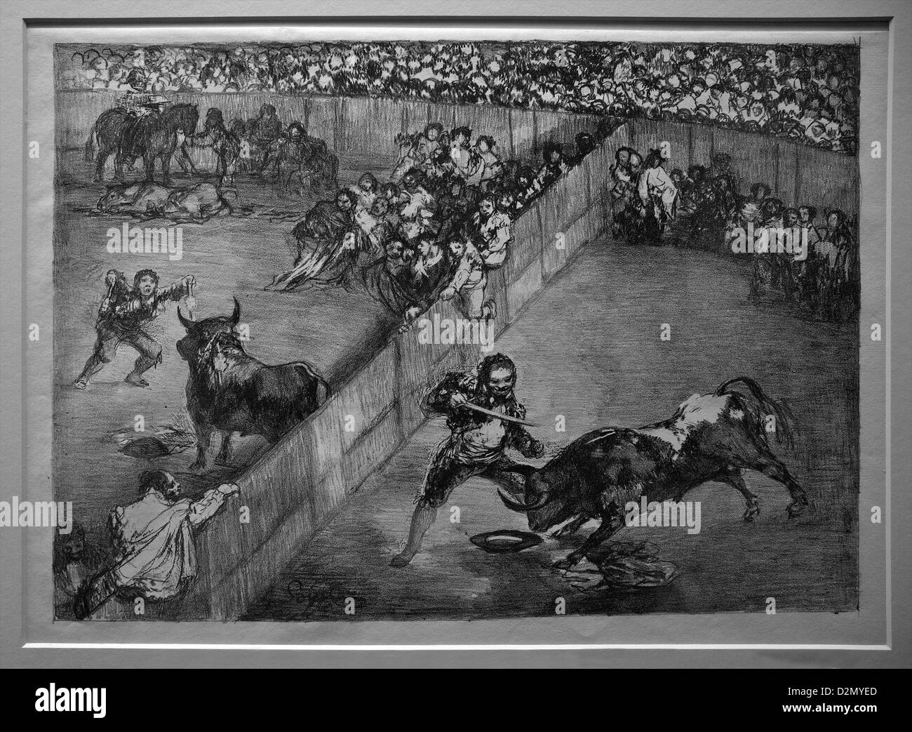 Francisco de goya bullfight hi-res stock photography and images - Alamy