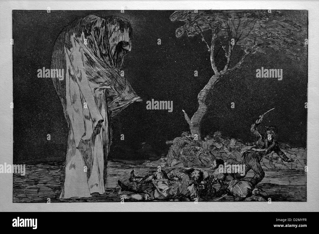 Folly of Fear, by Francisco de Goya, The Disparates, British Museum ...