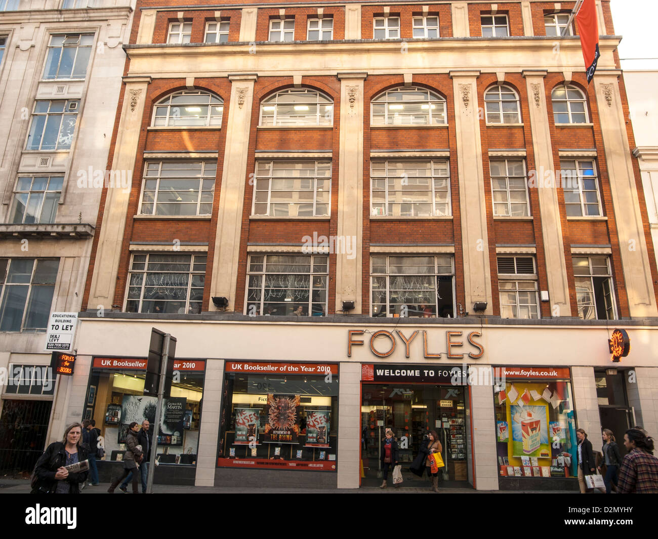 Foyles bookstore on Charring cross Road, London Stock Photo - Alamy