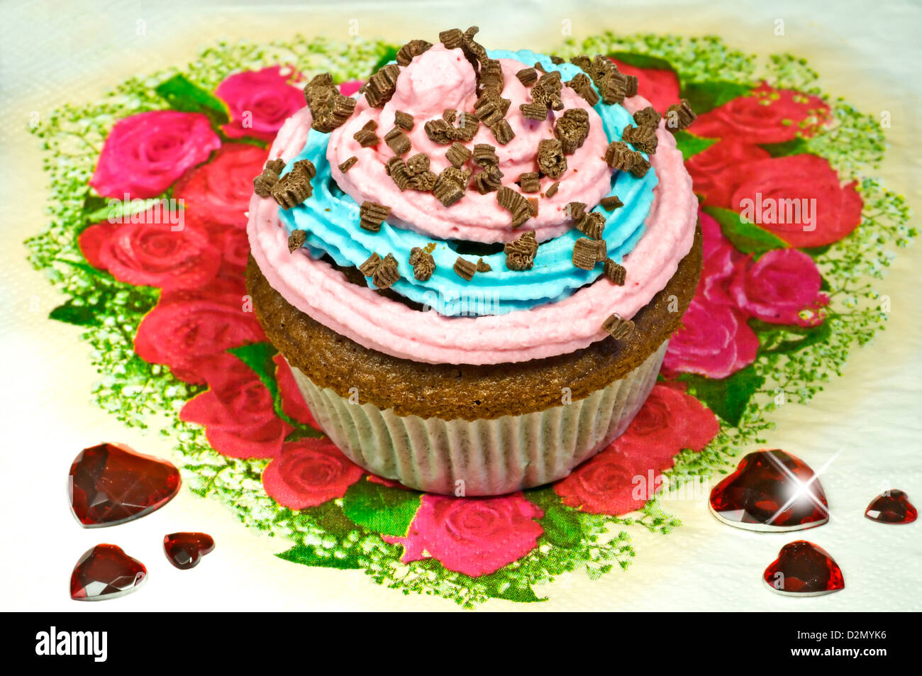 Heart muffin hi-res stock photography and images - Alamy