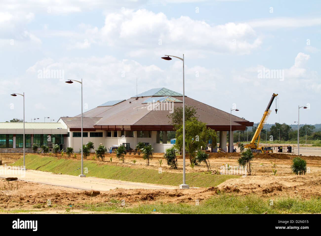 Hambantota International Airport at Mattala in Southern Sri Lanka under ...