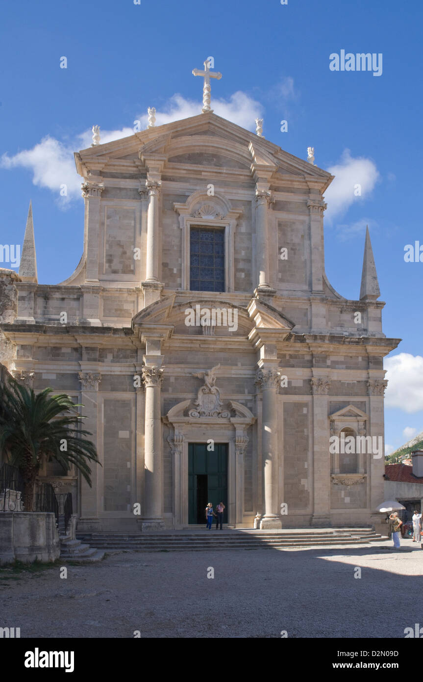 The Cathedral in the Old City, Dubrovnik, UNESCO World Heritage Site ...