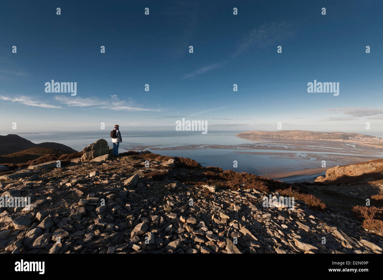 Caer seion conwy mountain hi-res stock photography and images - Alamy