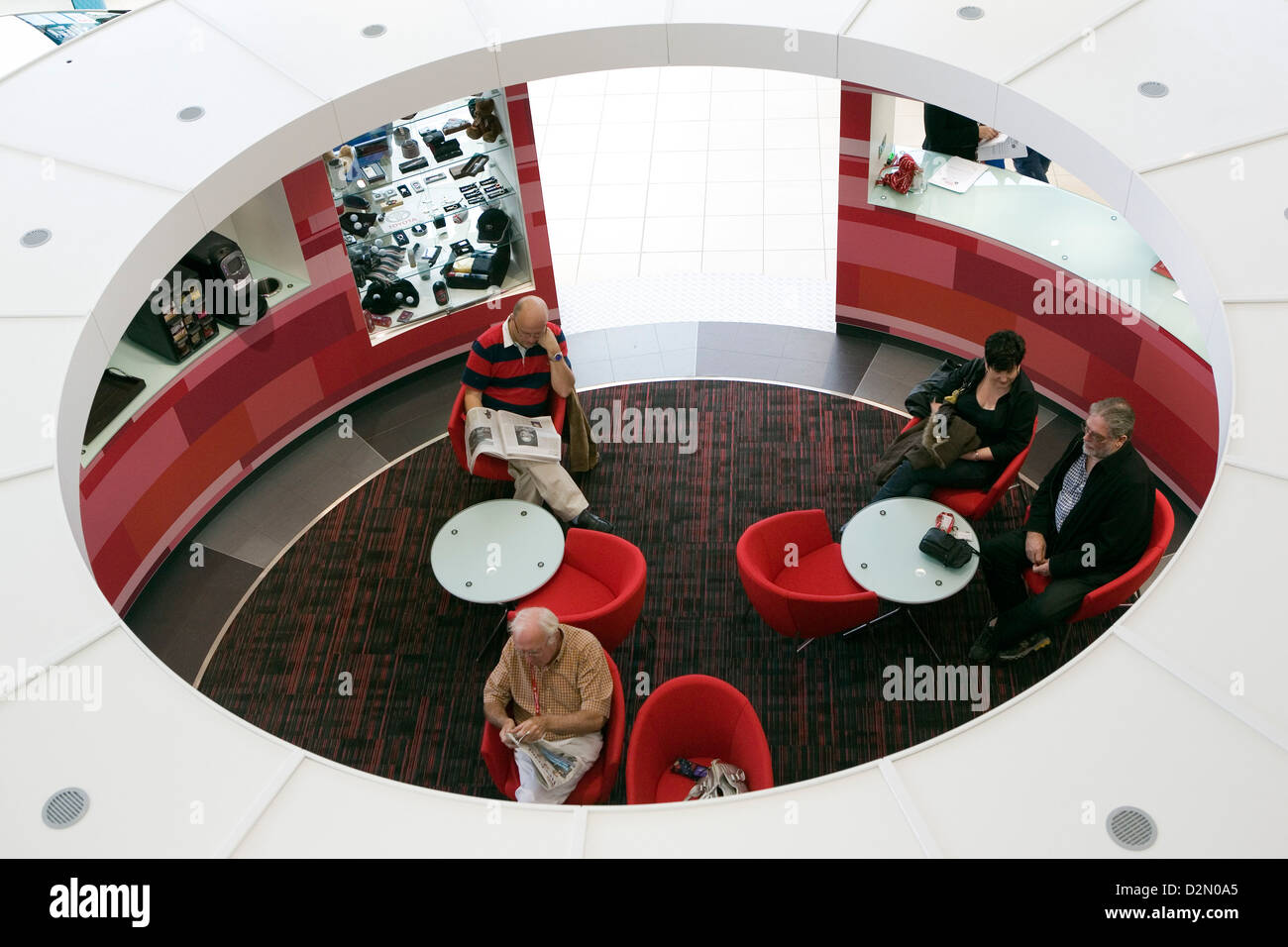 Car dealership customer waiting area hi-res stock photography and ...