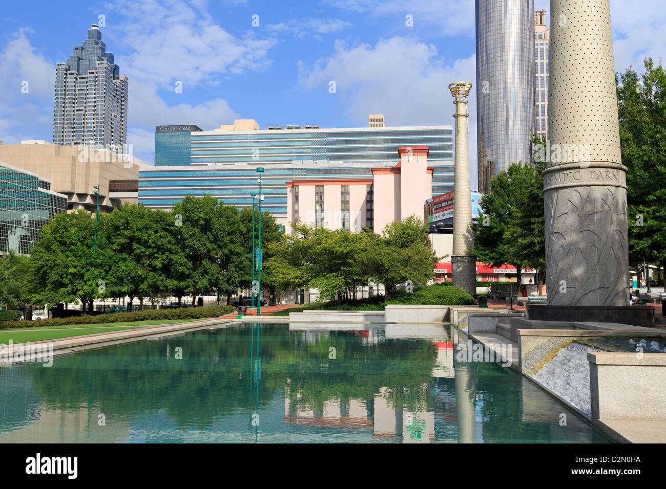 Centennial Olympic Park, Atlanta, Georgia, United States of America ...