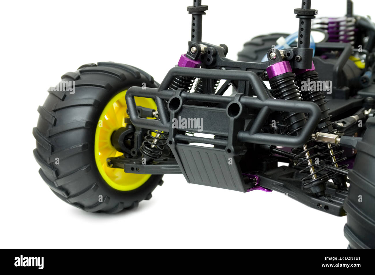 Close up of a toy RC Car Isolated on white background Stock Photo - Alamy