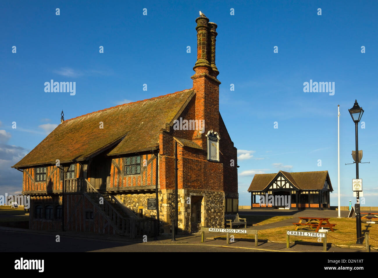 Moot Hall, a Grade I listed building, formerly a meeting hall, now a ...