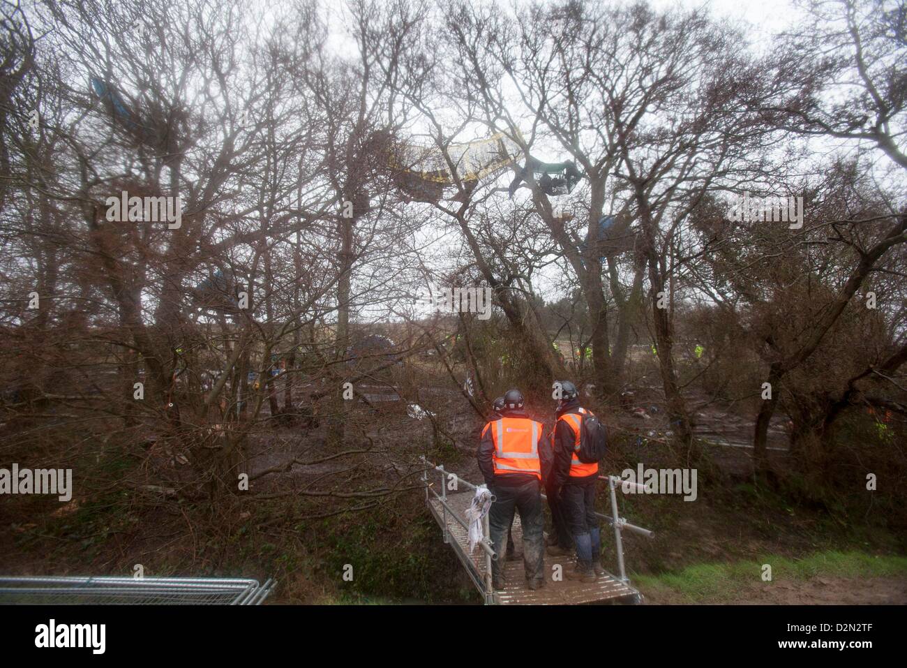 Building a large wildlife pond hi-res stock photography and images - Alamy