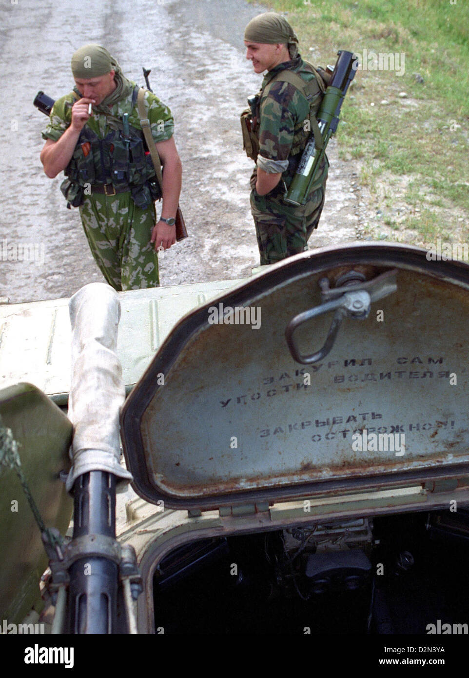 May 12, 1998 - Tajikistan - Russia's 201st Motorized Rifle Division ...