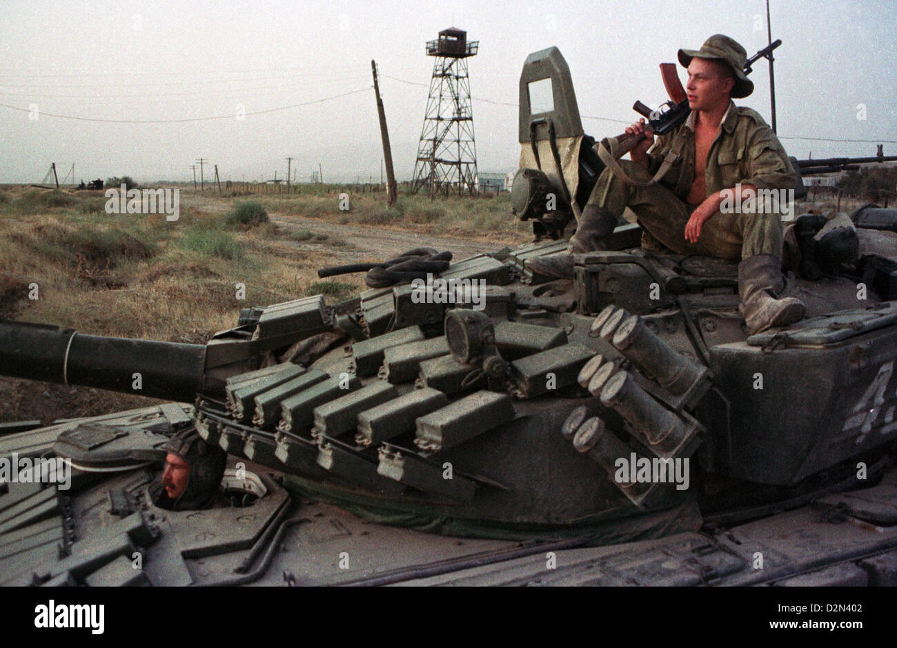May 5, 1995 - Pyandzh, PYN, Tajikistan - Russia's 201st Motorized Rifle ...
