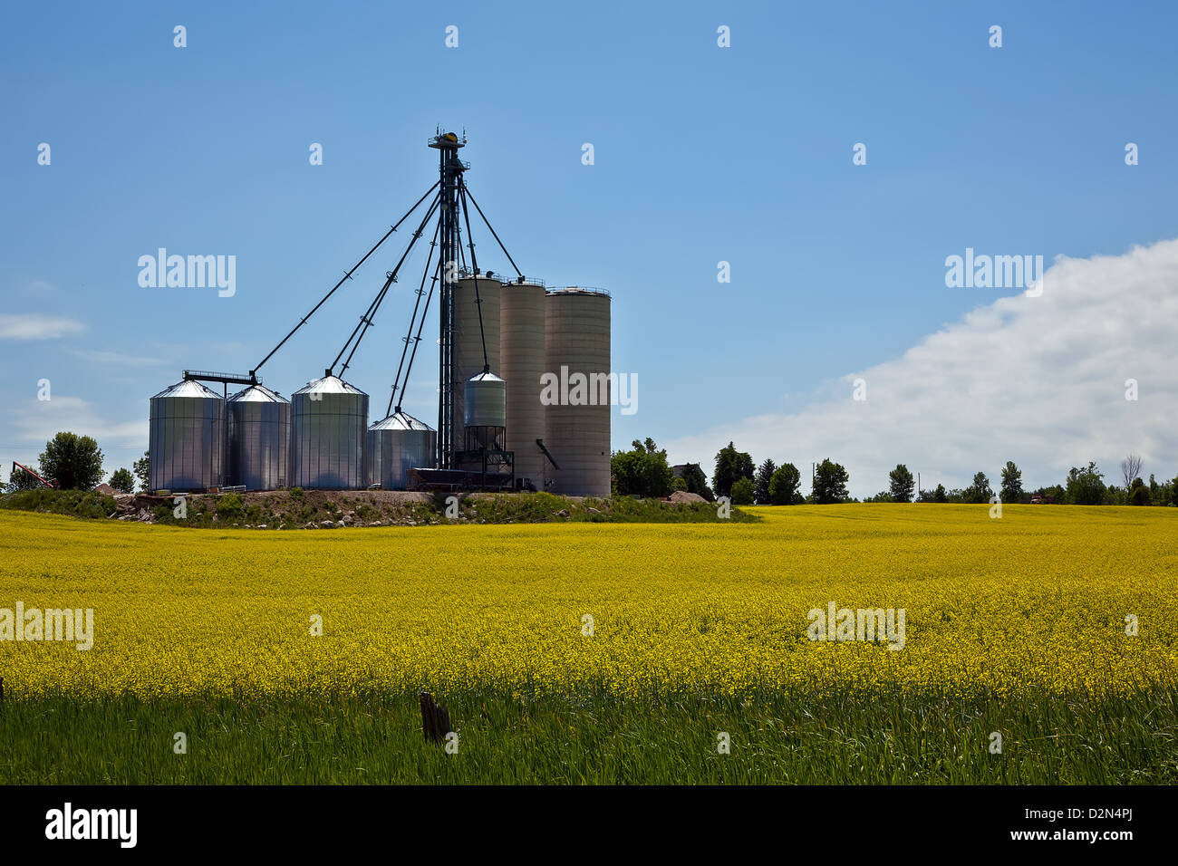Modern silos hi-res stock photography and images - Alamy