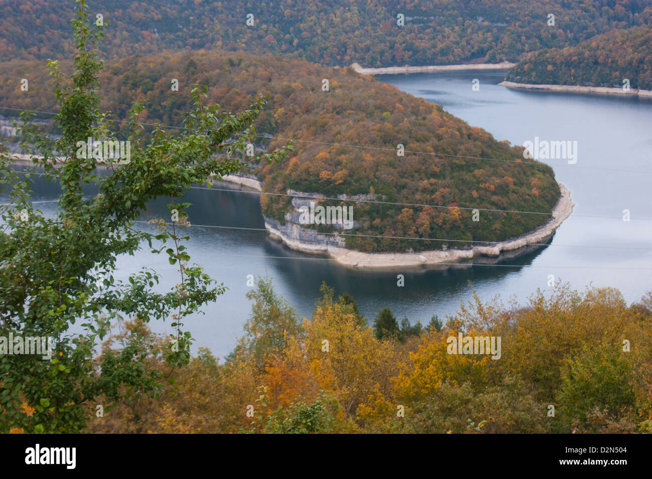 Vouglans dam hi-res stock photography and images - Alamy