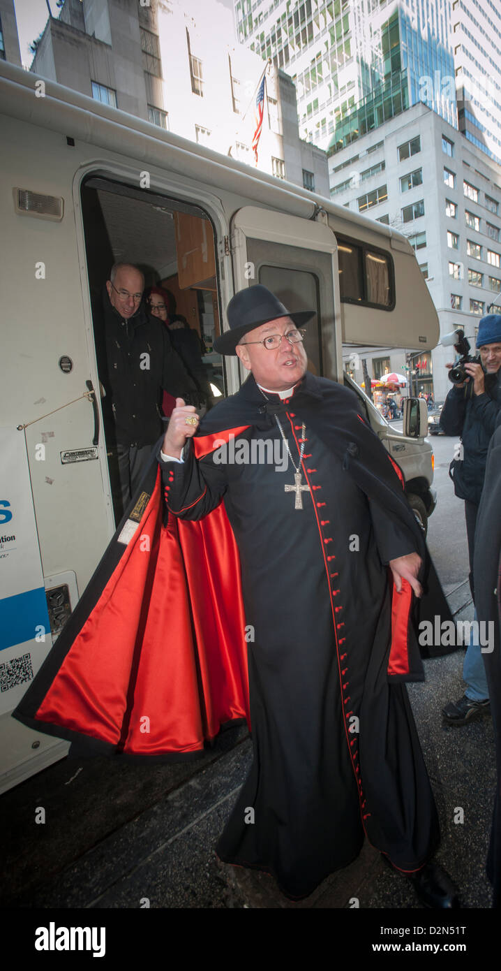 Timothy Michael Cardinal Dolan of the Archdiocese of NY Stock Photo - Alamy