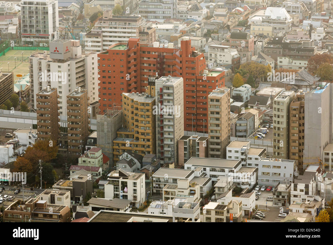 Tokyo, Japan,Shinjuku: modern building and city view from the ...