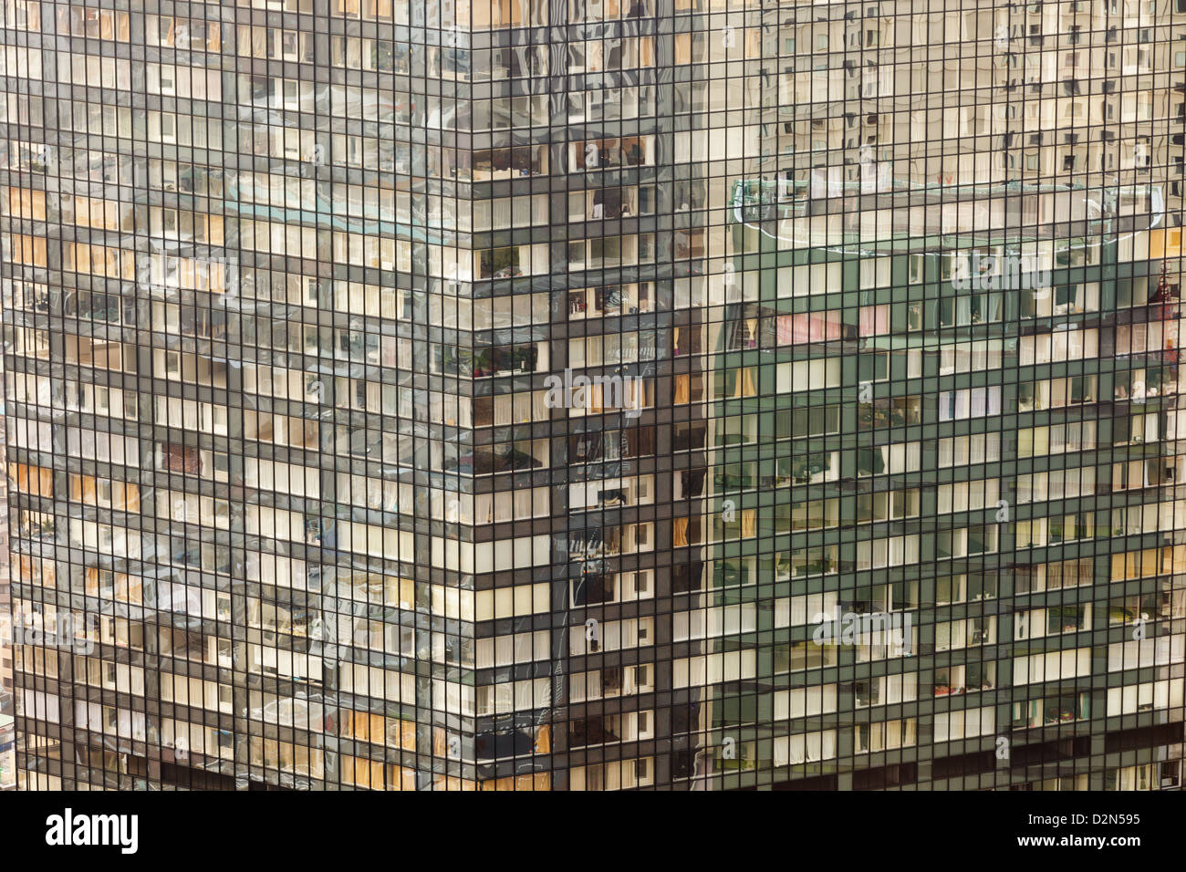 Close up top view skyscrapers hi-res stock photography and images - Alamy
