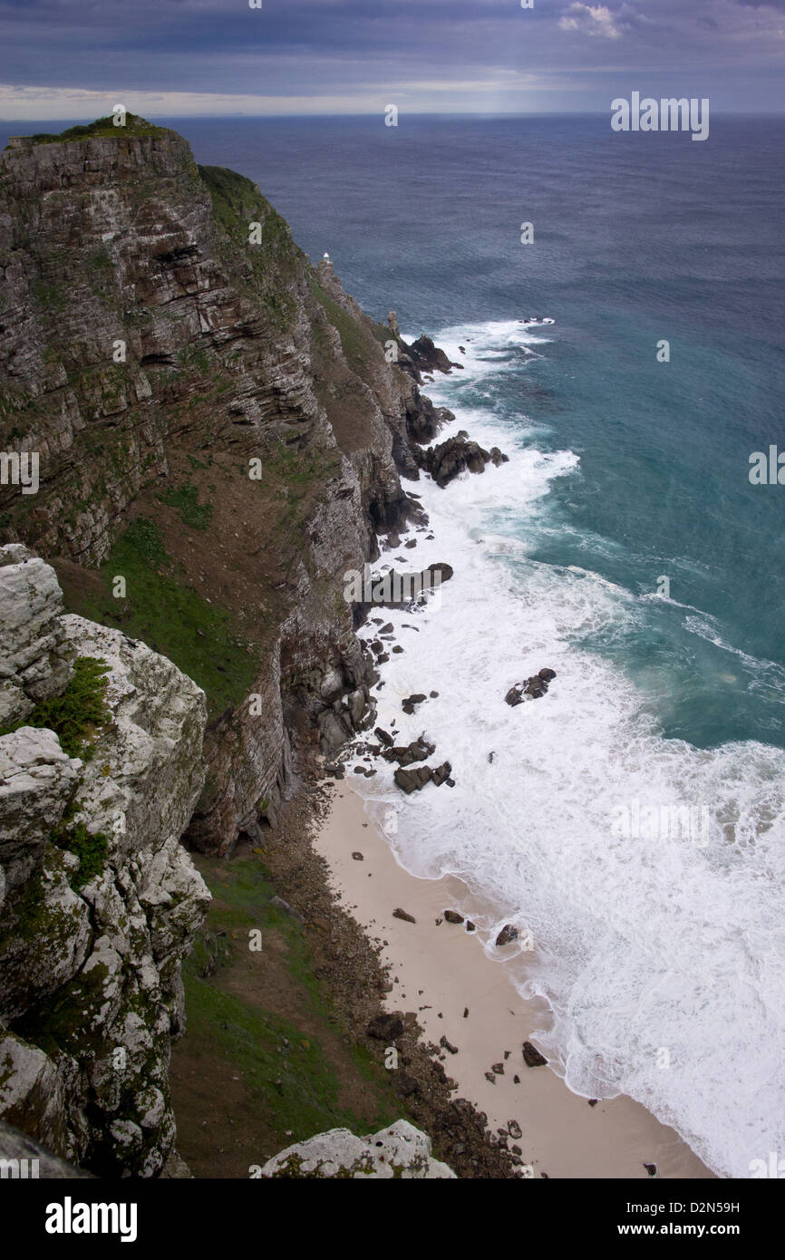 The high cliffs at Cape Point, Table Mountain National Park, South ...