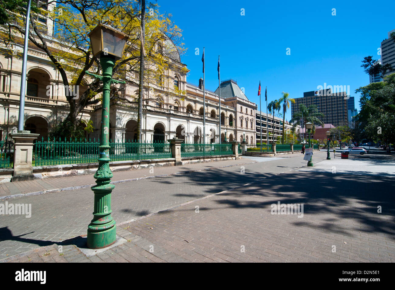 Parliament House, Brisbane, Queensland, Australia, Pacific Stock Photo ...
